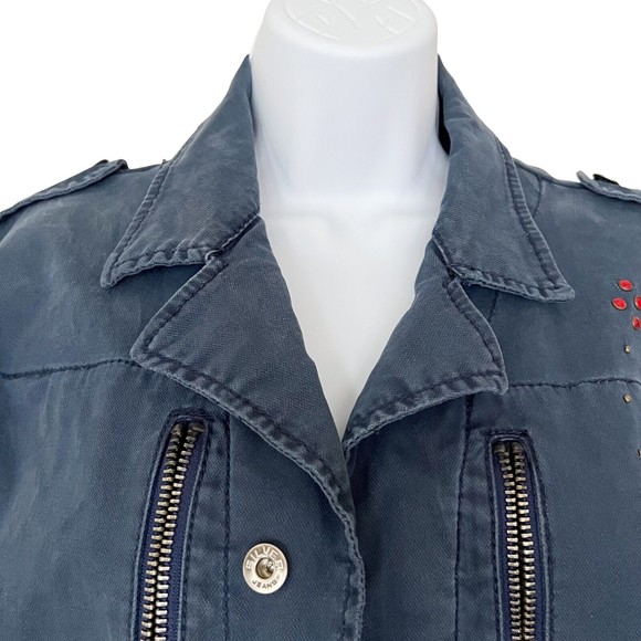 Silver Jeans | Jackets & Coats | Vtg Y2k Silver Jeans Denim Jacket ...